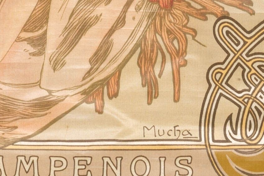 Alphonse Mucha | Les saisons, l'automne et le printemps | MutualArt