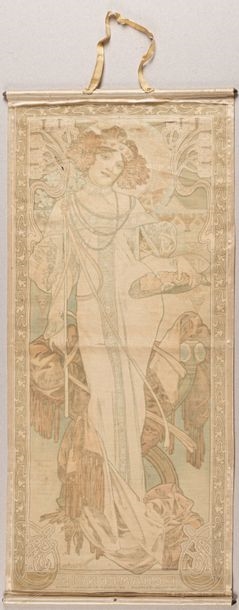 Alphonse Mucha | Les saisons, l'automne et le printemps | MutualArt