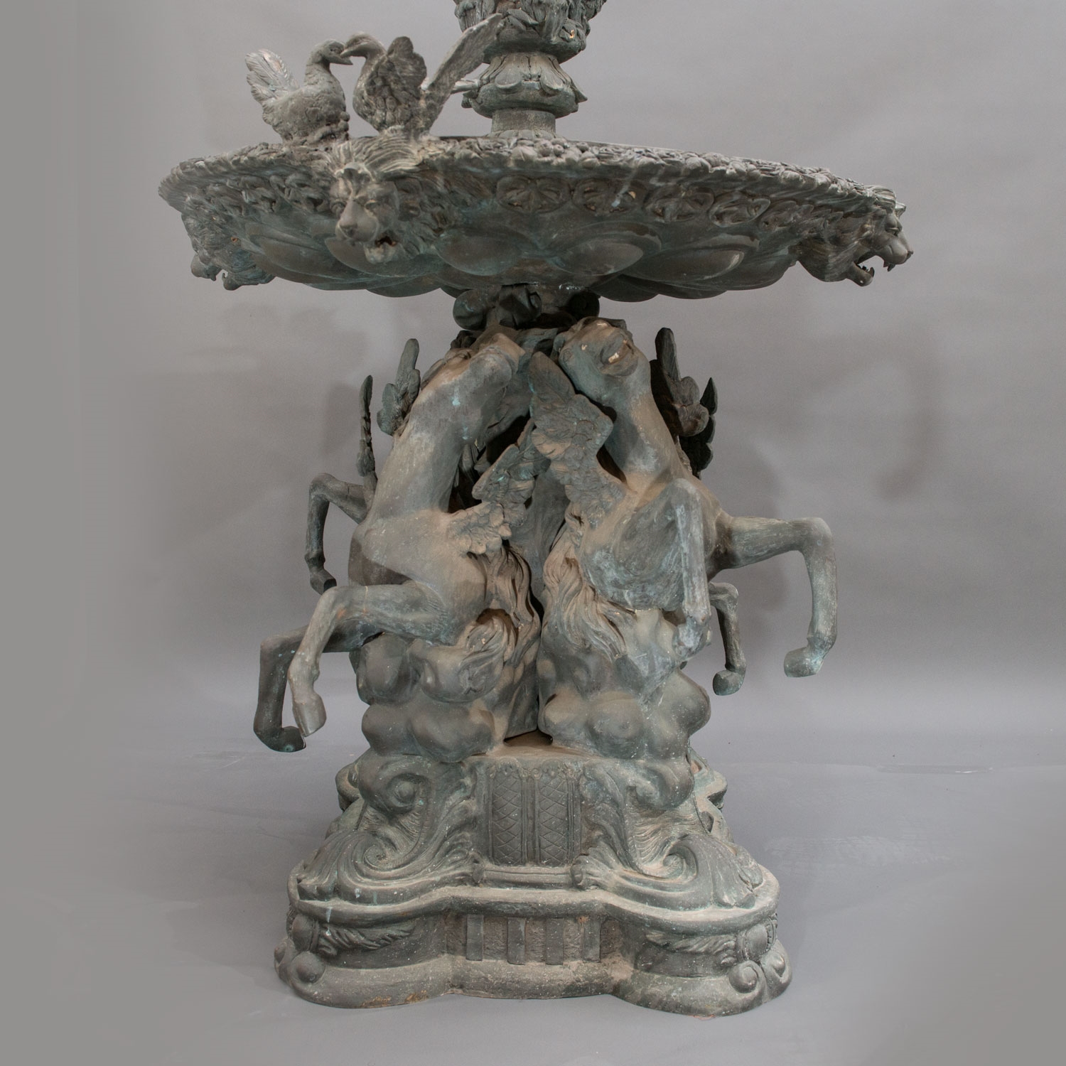 Francisque Joseph‏ Duret | Fountain with two sections on central feet ...