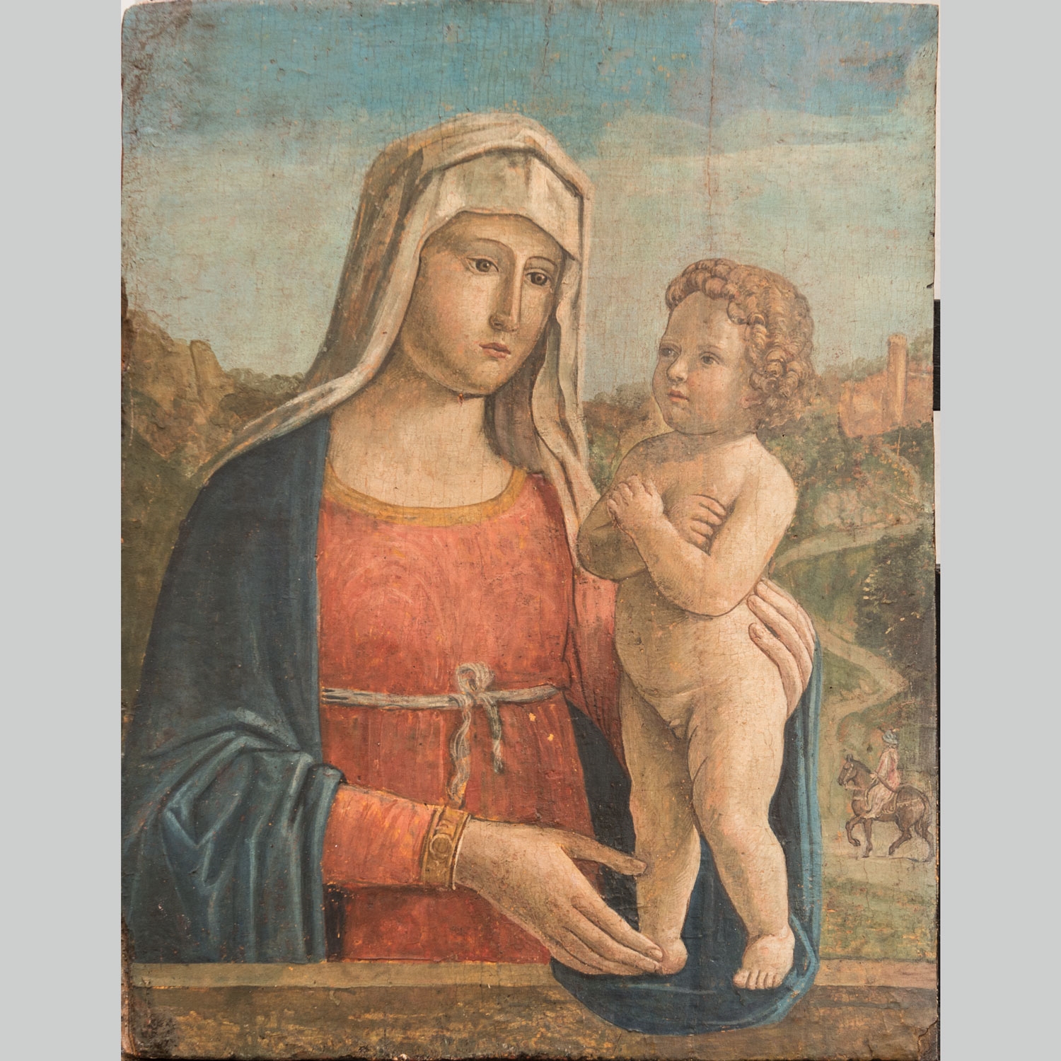 Cima da Conegliano | Maria with Child in landscape | MutualArt