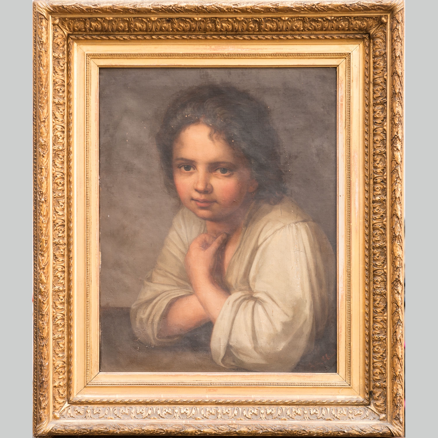 Anton Ebert | Junge Dame im Wald | MutualArt