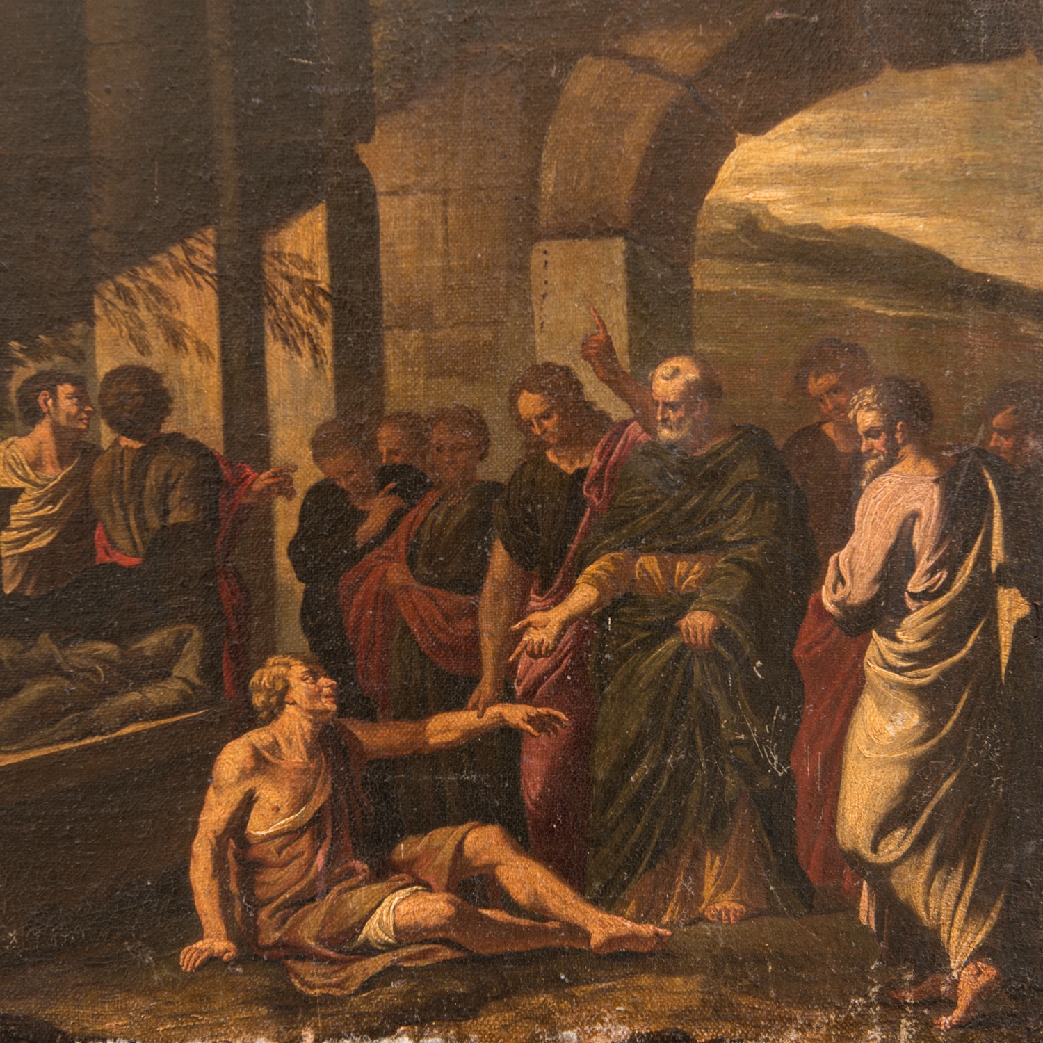 Italian School, 18th Century | Saint Peter and Saint John Healing a ...