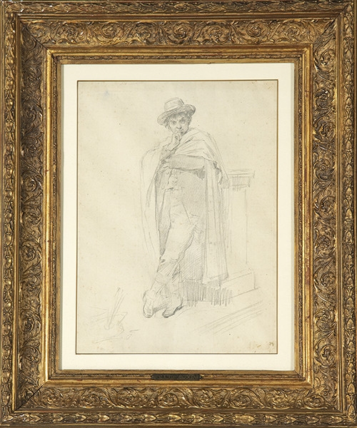 Raimundo de Madrazo y Garreta | Retrato de pintor (anverso y reverso ...