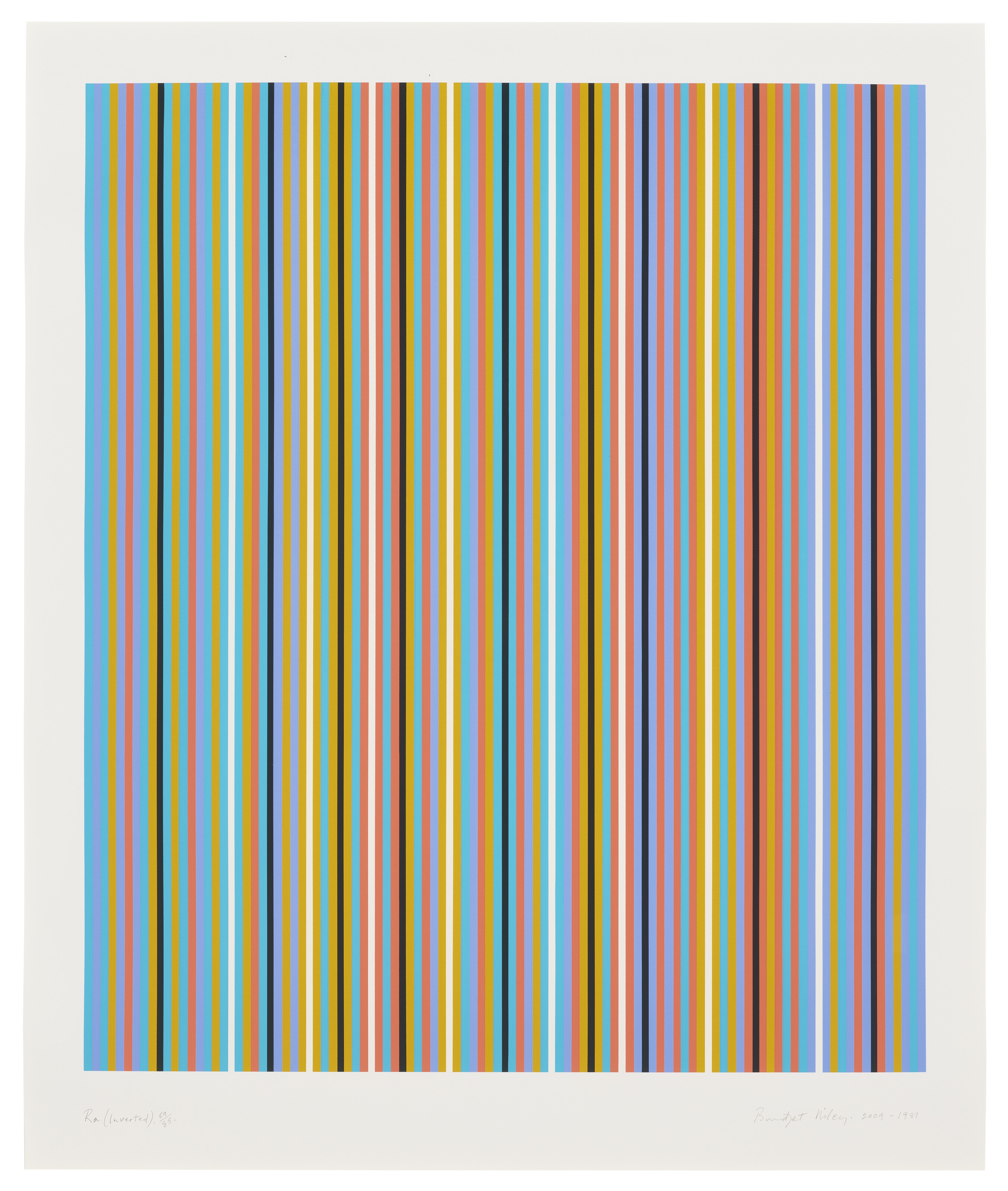 Bridget Riley | Ra (Inverted) | MutualArt