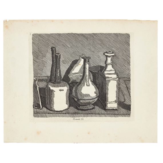 Giorgio Morandi | Still life (1933) | MutualArt