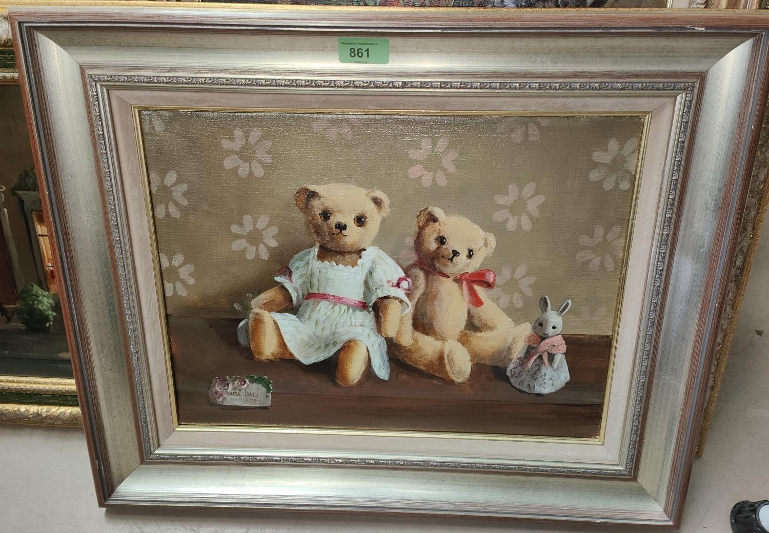 Deborah Jones | Deborah Jones (1921 - 2012) Teddy bears and a rabbit ...