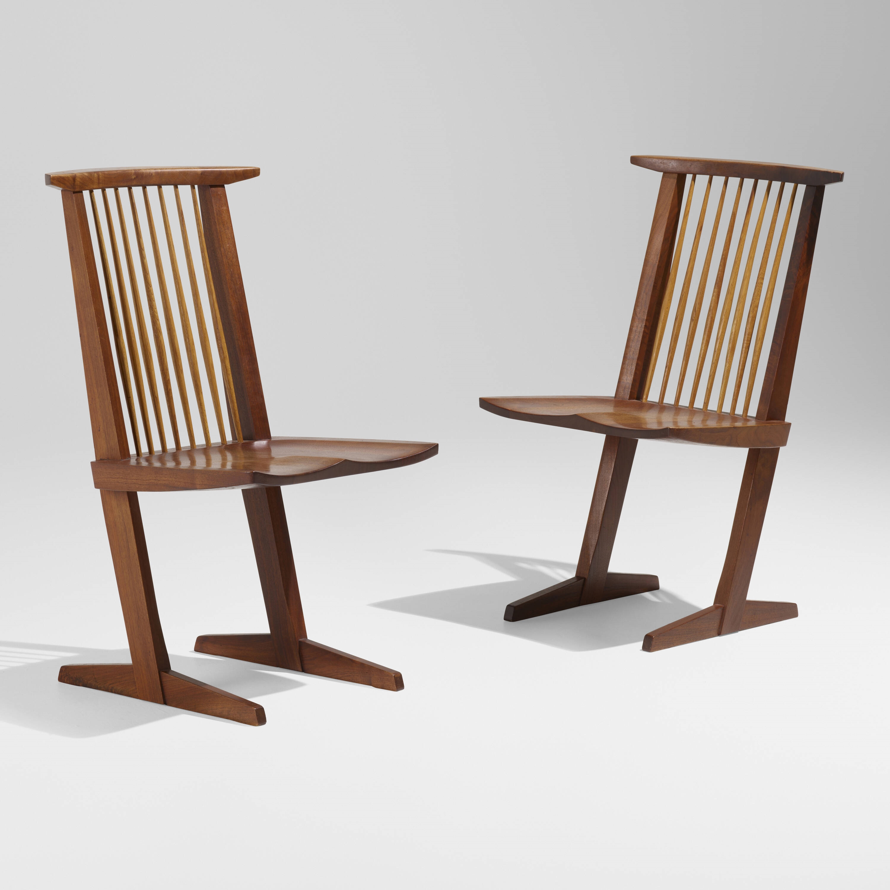 George Nakashima | Conoid chairs (1972 - 1975) | MutualArt