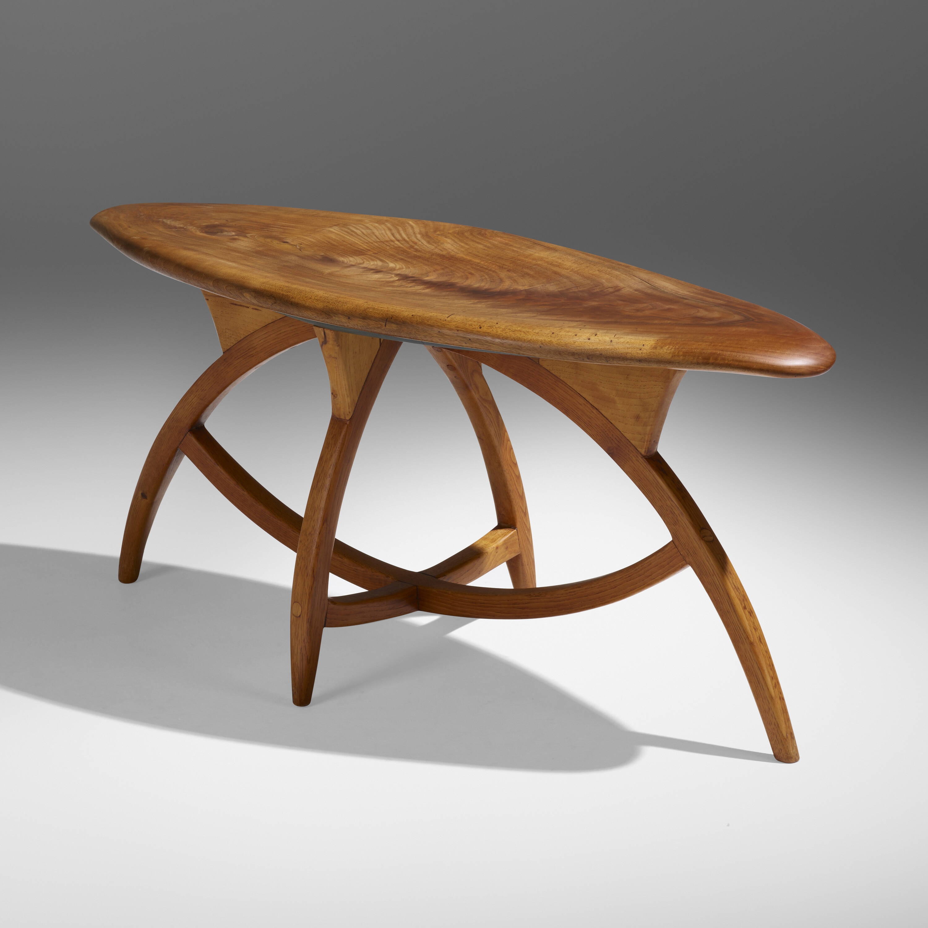 Wharton Harris Esherick | Wagon-Wheel coffee table (1960) | MutualArt