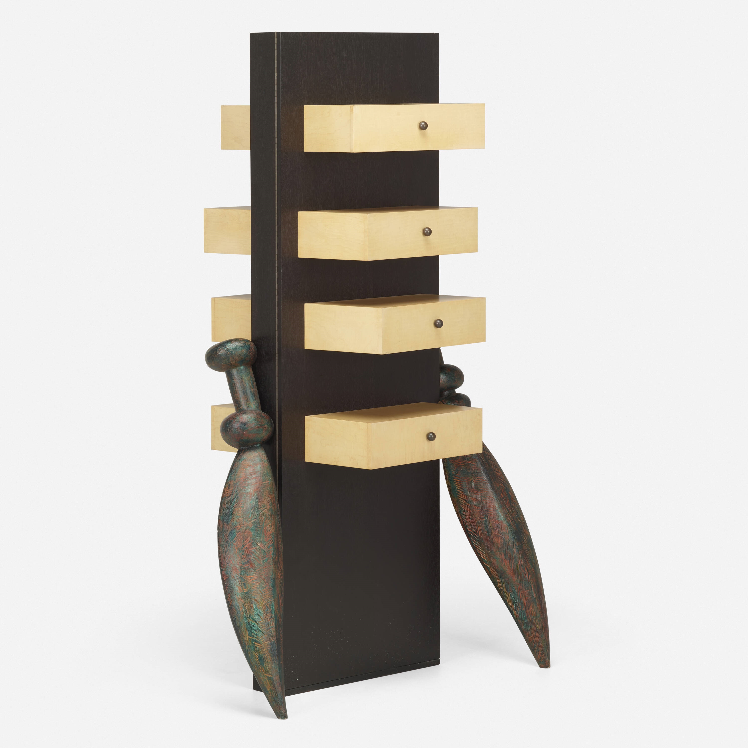 Wendell Castle | A Lump in My Thought chest of drawers (1992) | MutualArt