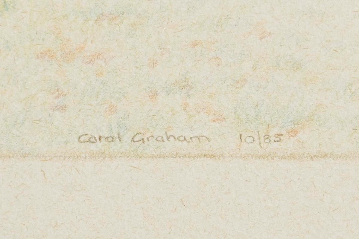 Carol Graham | Fox By a Tree (1985) (1985) | MutualArt