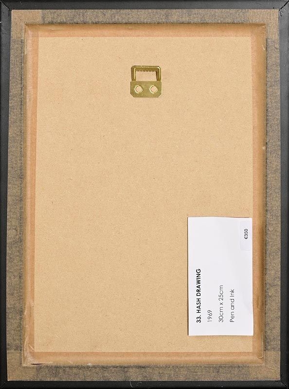 John Kingerlee | Hash Drawing (1969) (1969) | MutualArt