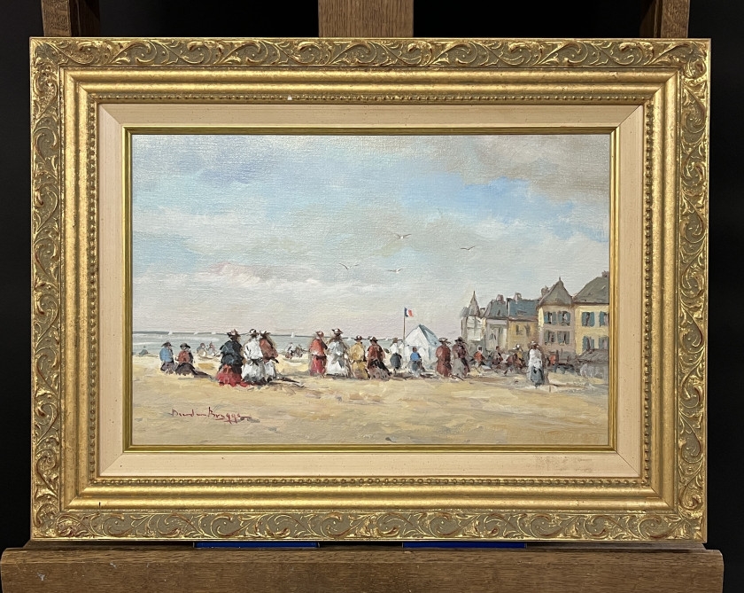 Bernard van Brugge | Deux plages | MutualArt