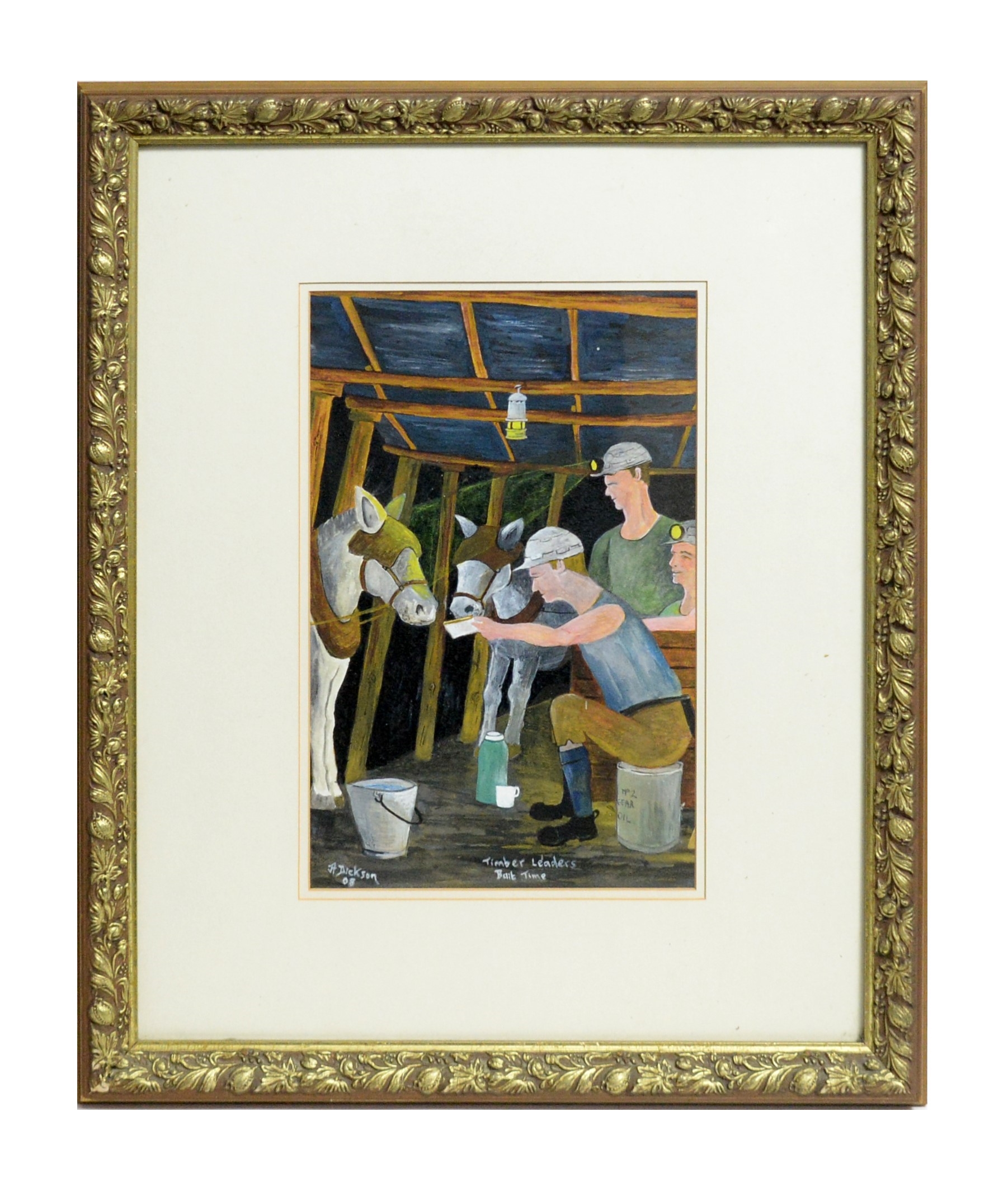 Alan Dickson | Timber Leaders Bait Time, (8) | MutualArt