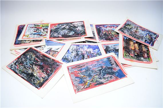 Antoni Sulek | A collection of works on paper, 15 in total, of an ...