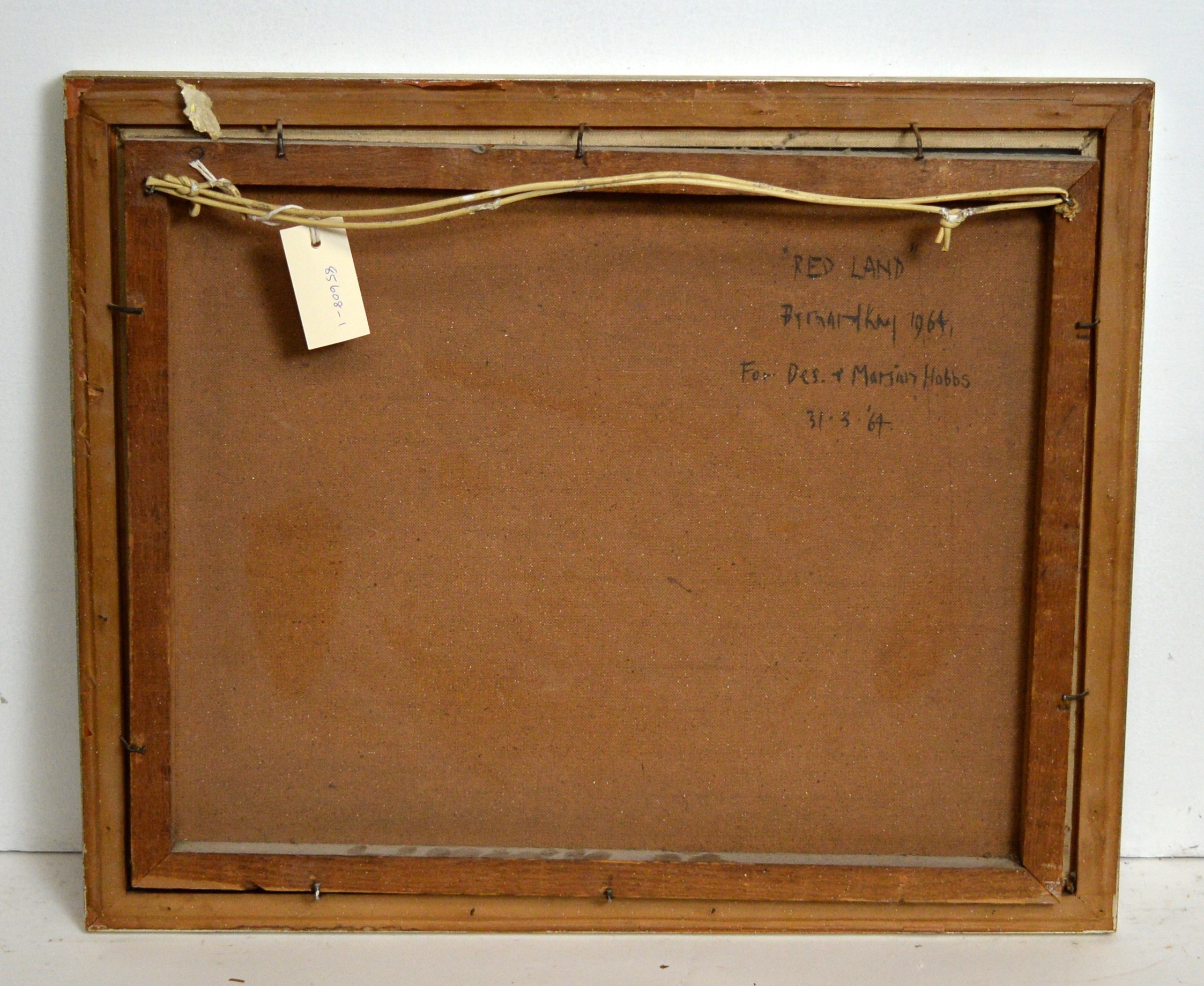 Bernard Kay | Red Land, (1964) | MutualArt