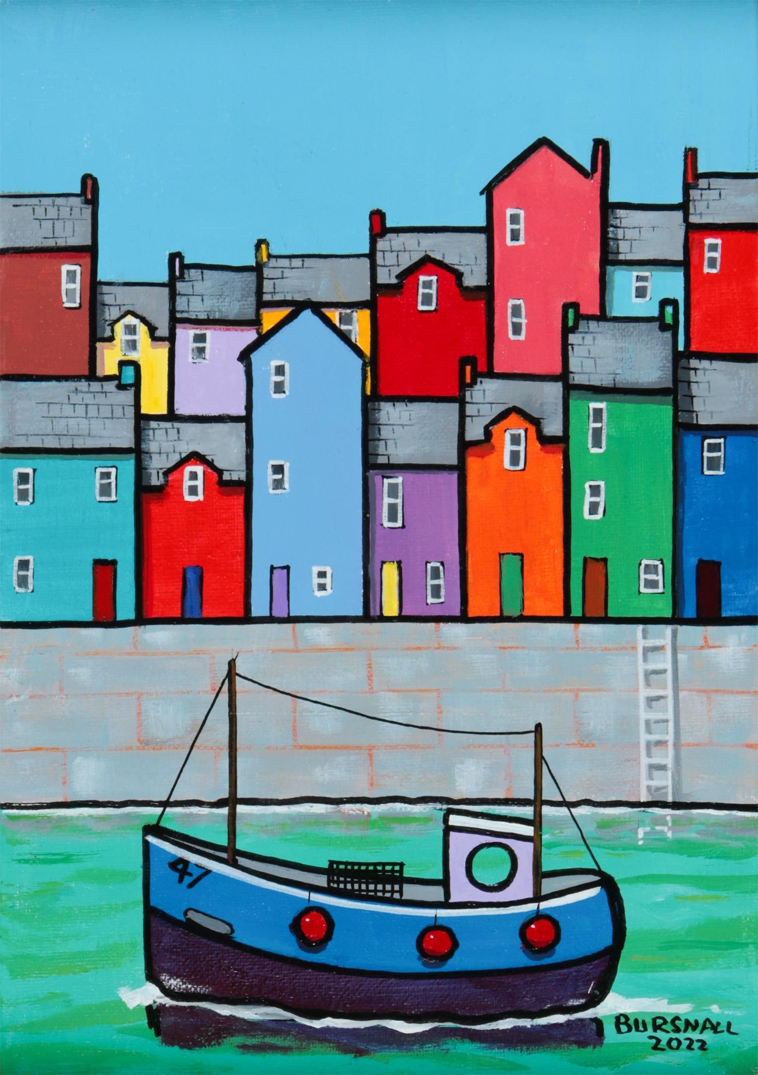 Paul Bursnall | THE WHITE LADDER | MutualArt