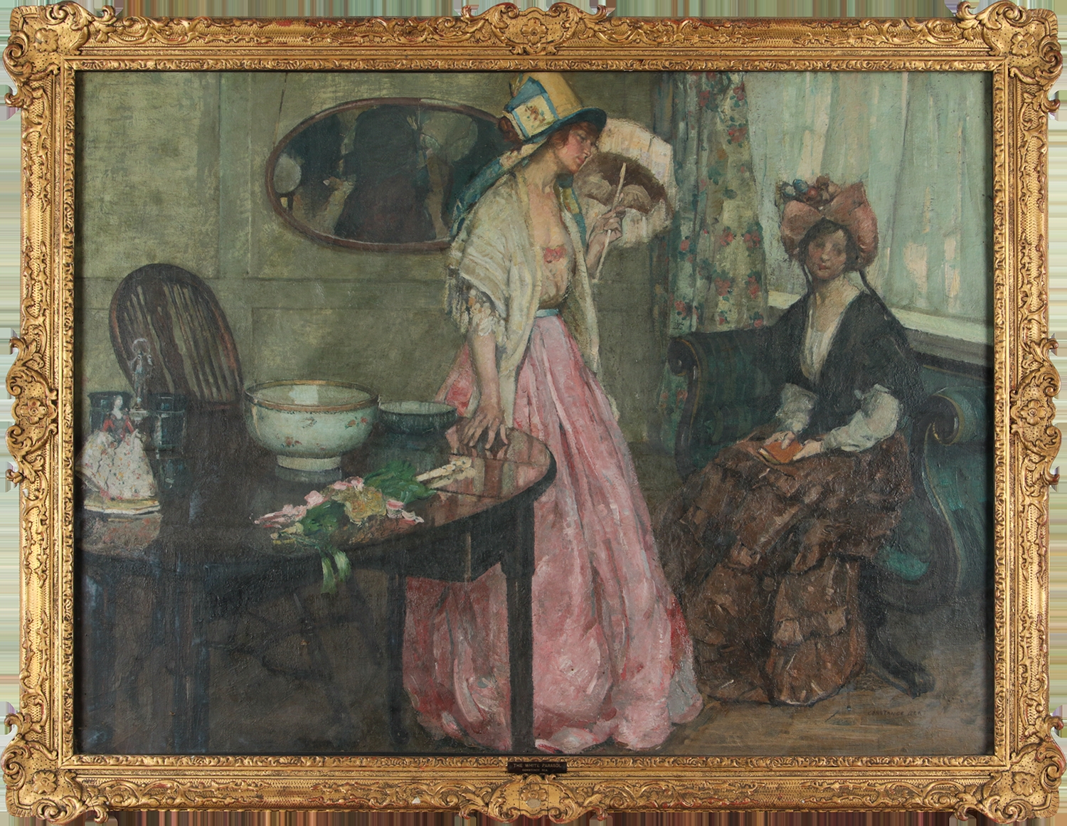 Constance Rea | THE WHITE PARASOL | MutualArt