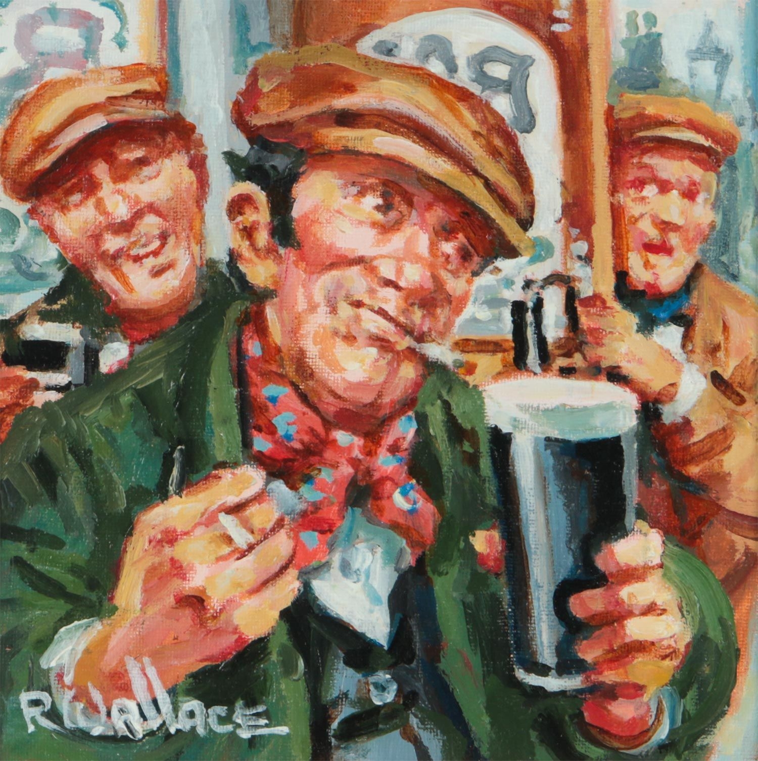 Roy Wallace | A WELCOME PINT | MutualArt