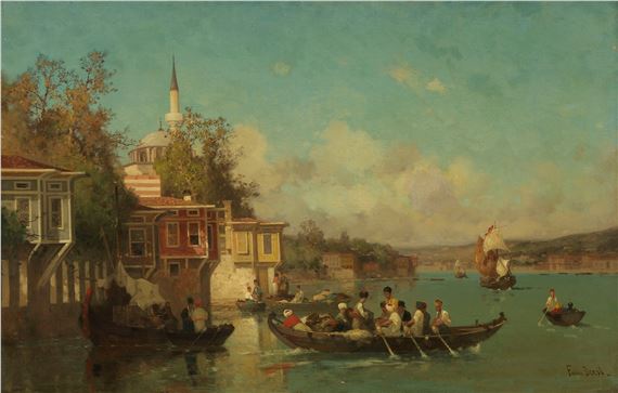 Germain Fabius Brest | Quartier de Constantinople (1857) | MutualArt