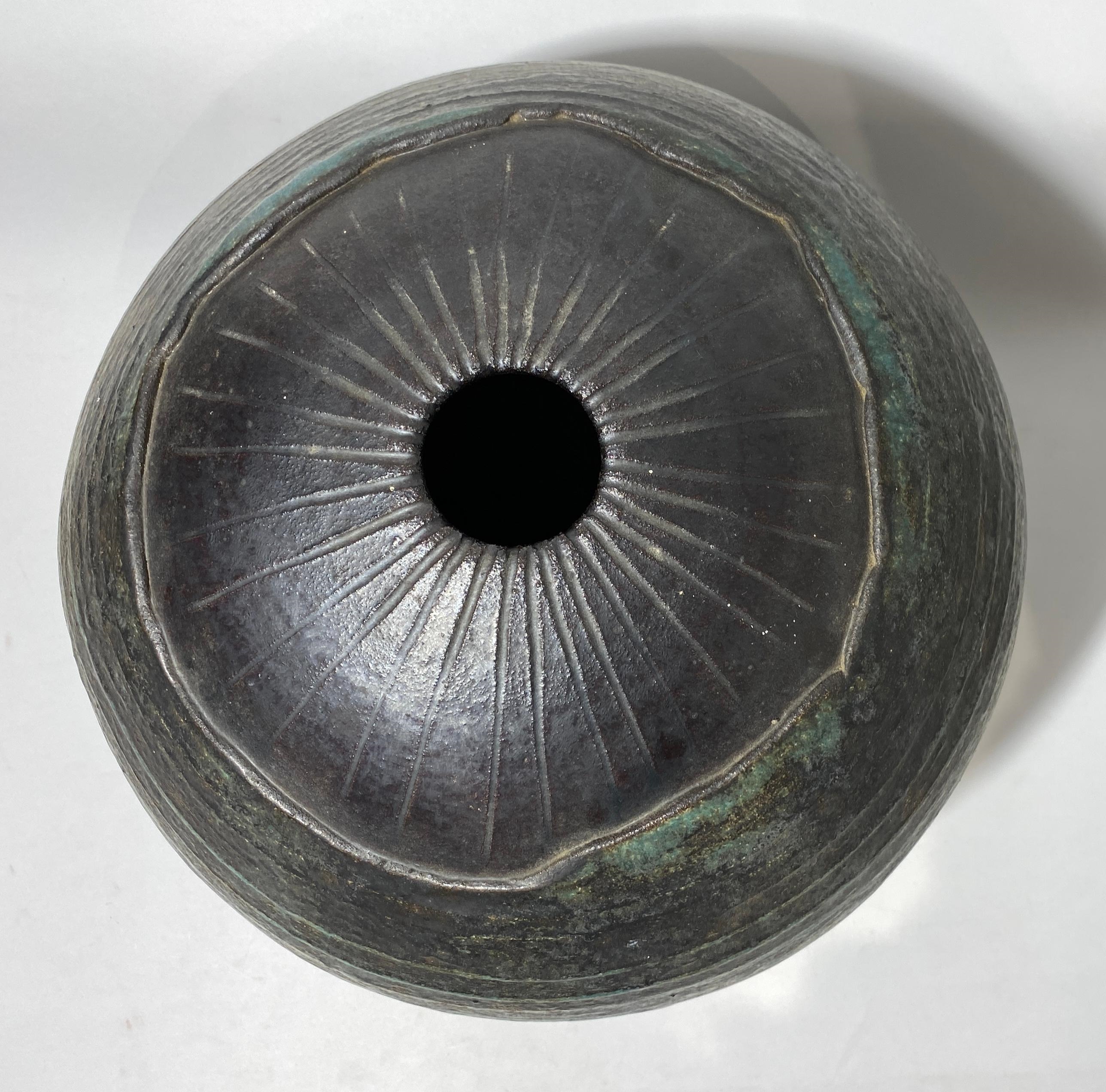 David & Sue Rivett | Sphere Form Vase | MutualArt