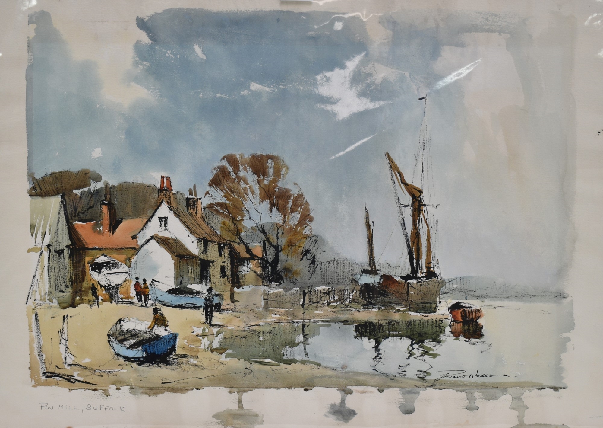Edward Wesson | Pin Mill, Suffolk | MutualArt