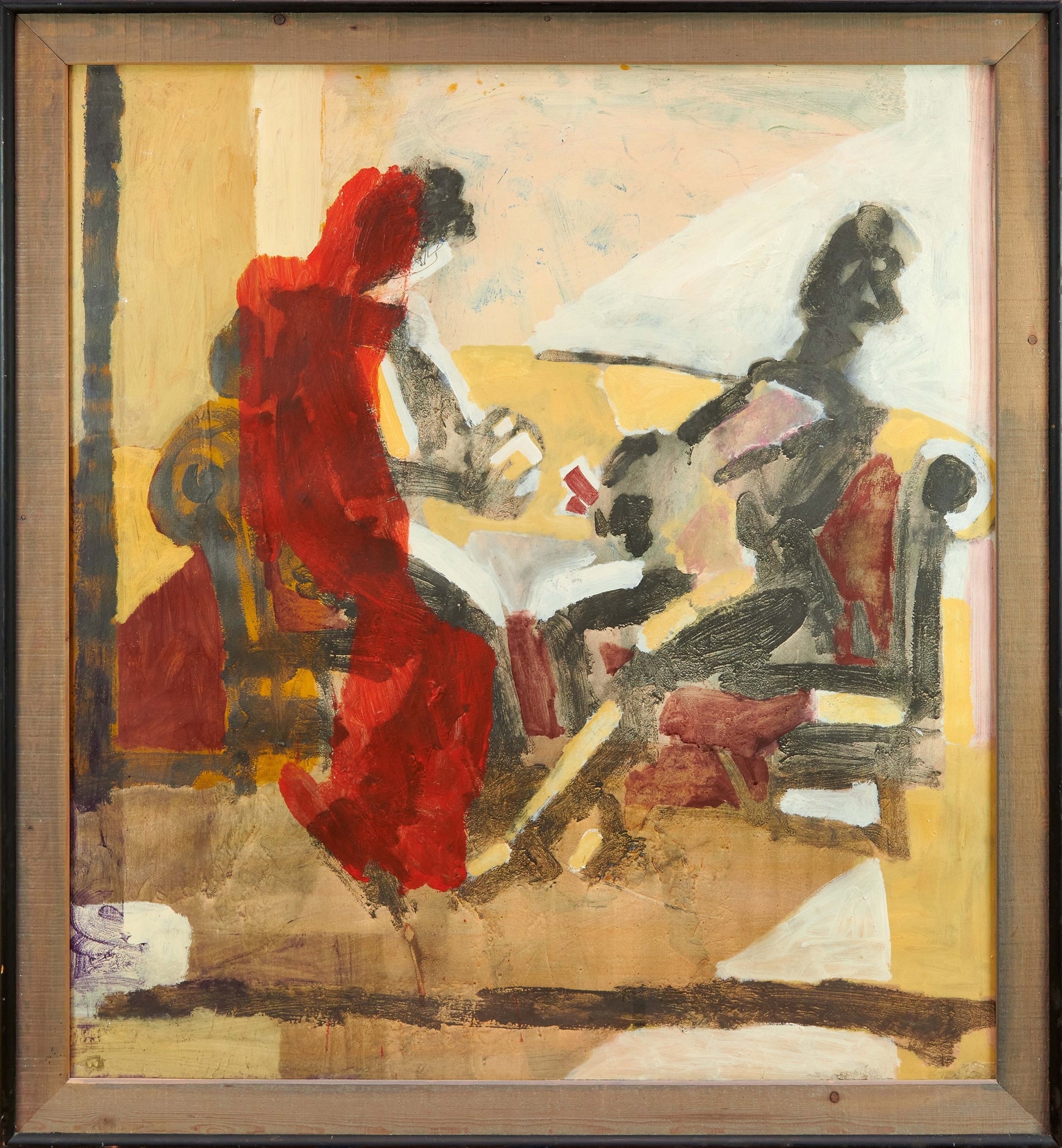 Bruer Tidman | The Card Players (Circa 90) | MutualArt