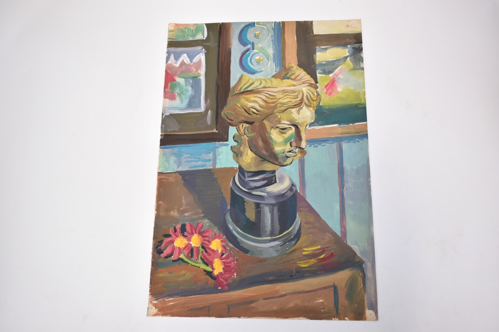 Colin Moss | Still life with bust | MutualArt
