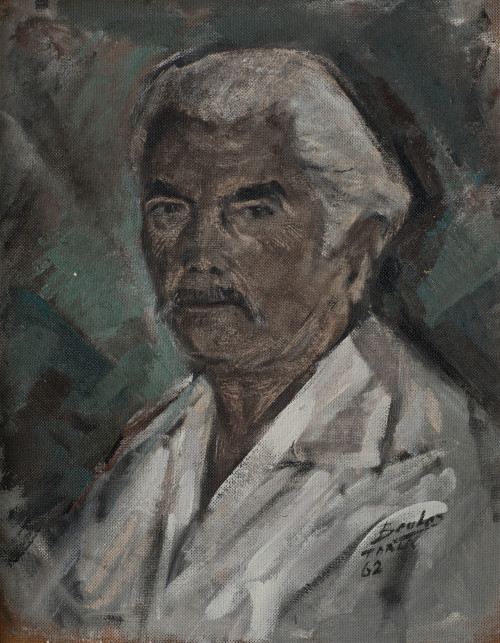 José Beulas Recasens | “Retrato de hombre con bigote”, 1962 (1962 ...