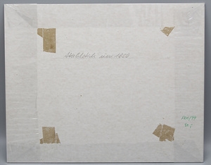 Louis Hoffmeister | Zwei Ansichten von Karlsruhe / Two views of ...