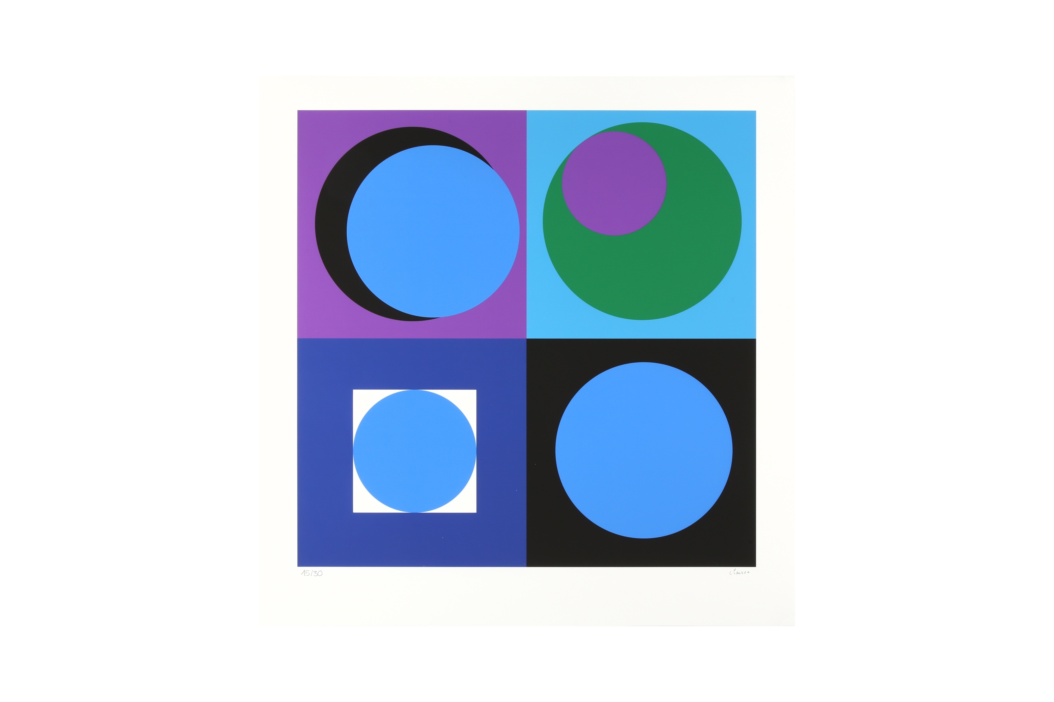 Geneviève Claisse | Geometric Compostion (2015) | MutualArt