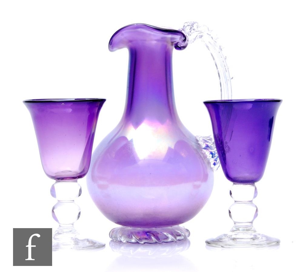 Anthony Stern | A later 20th Century studio glass jug by Anthony Stern ...