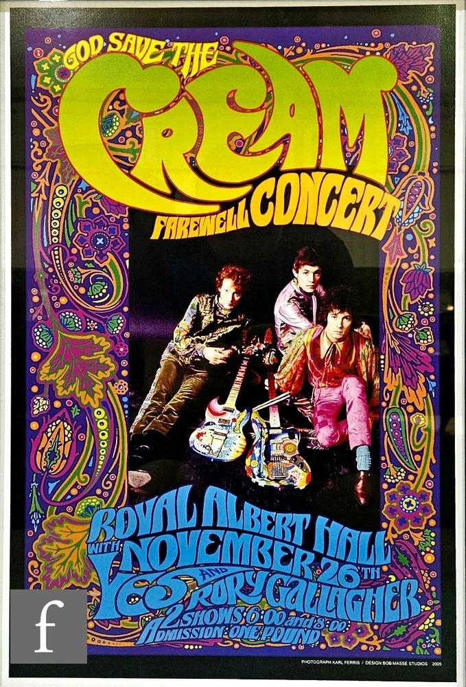 Bob Masse | Two Bob Masse Psychedelic posters (1966) | MutualArt