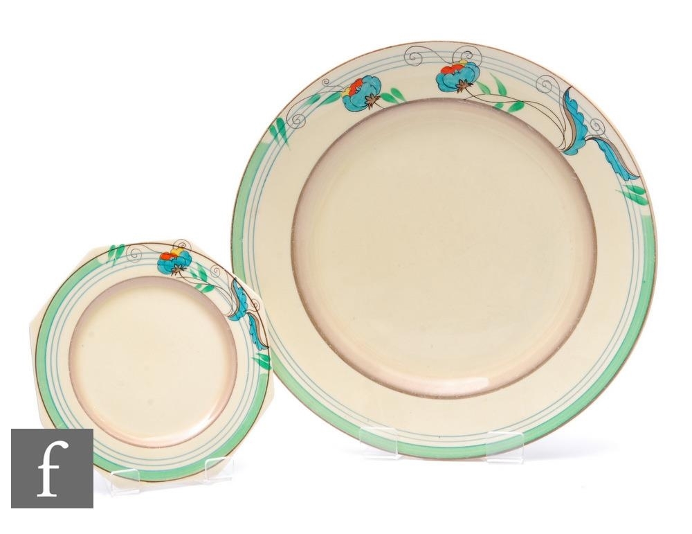 Clarice Cliff | A large Clarice Cliff plate circa 1937 (Circa 1937 ...