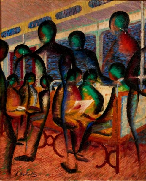 Ludwig Schultz | The Subway | MutualArt