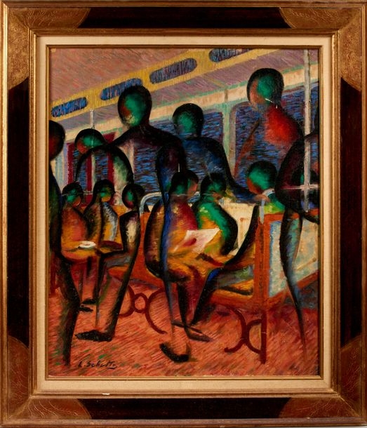 Ludwig Schultz | The Subway | MutualArt