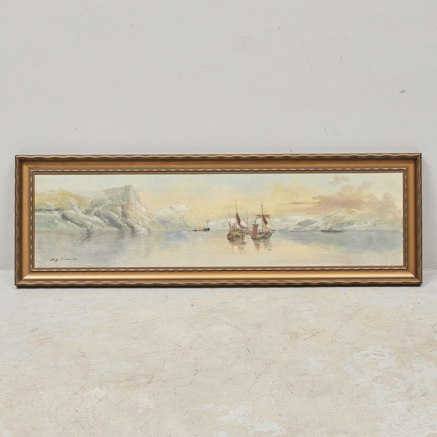 Sigvald Simensen | Fiskebåtar | MutualArt