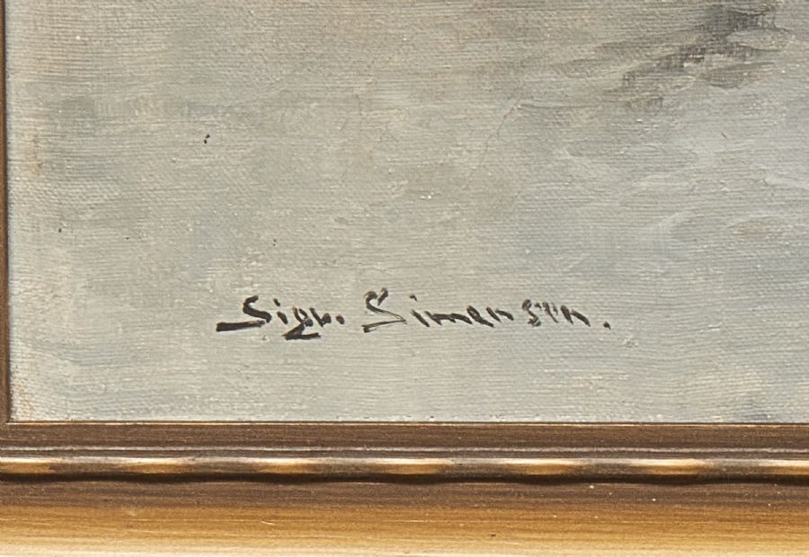 Sigvald Simensen | Fiskebåtar | MutualArt