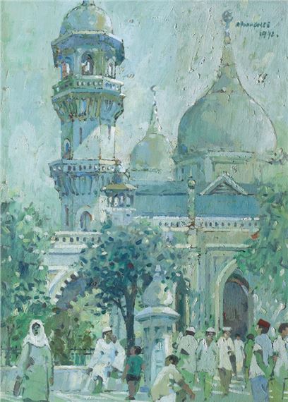 Tan Choon Ghee | Kapitan Keling Mosque (1992) | MutualArt