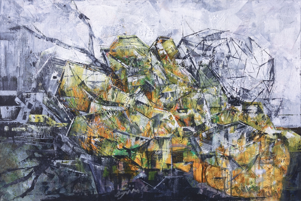 Ajim Juxta | Tugu: Bukit Kuning (2016) | MutualArt