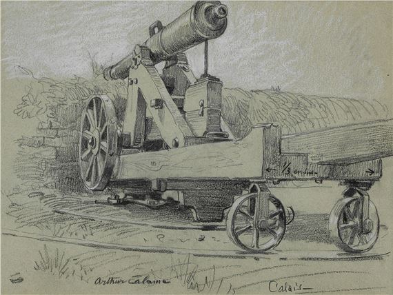 Jean Baptiste Arthur Calame | Canon à Calais | MutualArt