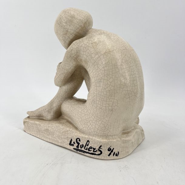 Léon Gobert | Young art deco woman | MutualArt