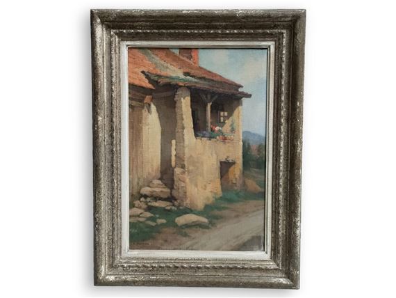 Charles Perron | L'escalier du Bourbonnais | MutualArt