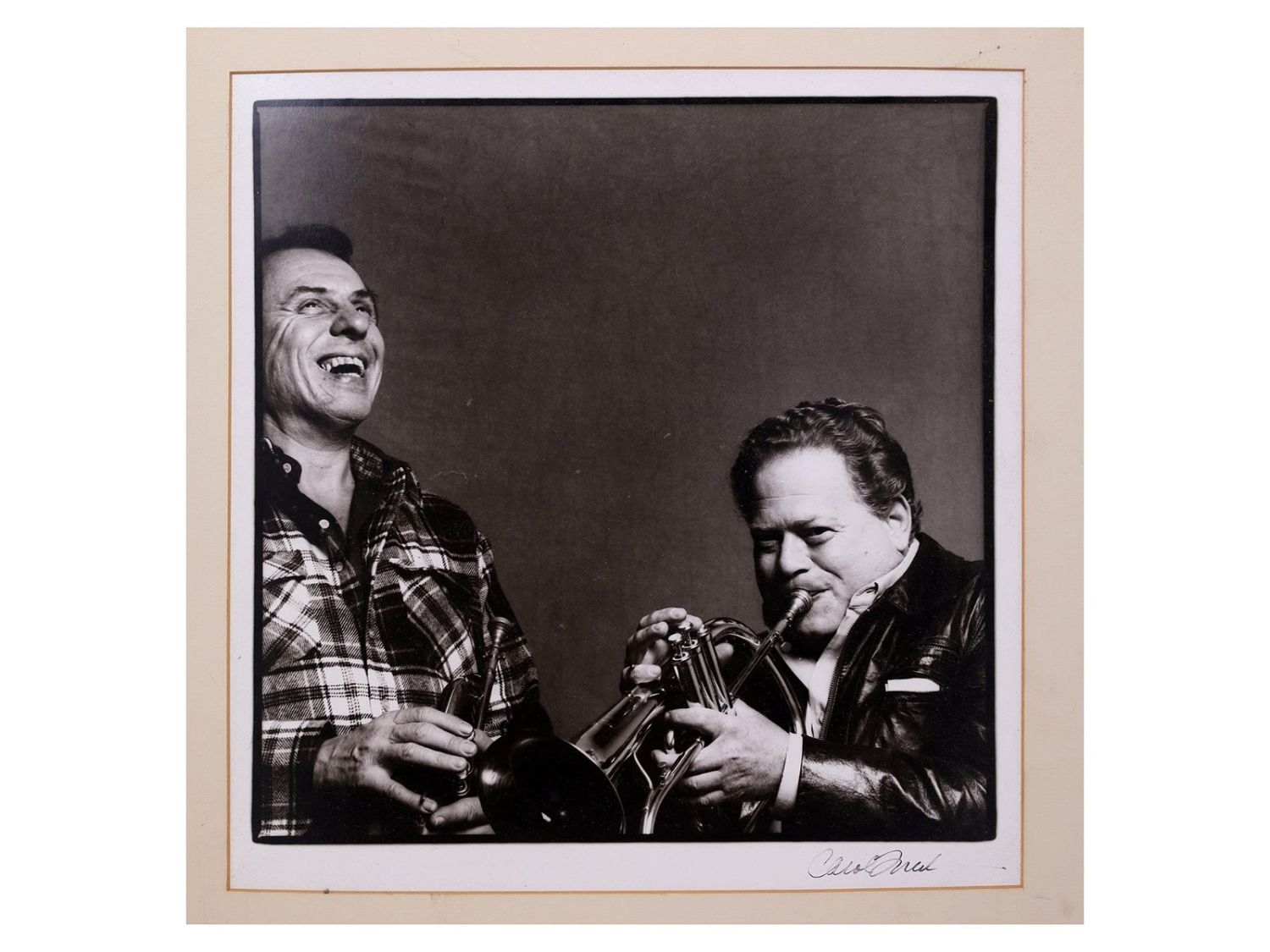 Carol Friedman | A portrait of jazz musicians Ira Sullivan and Red ...