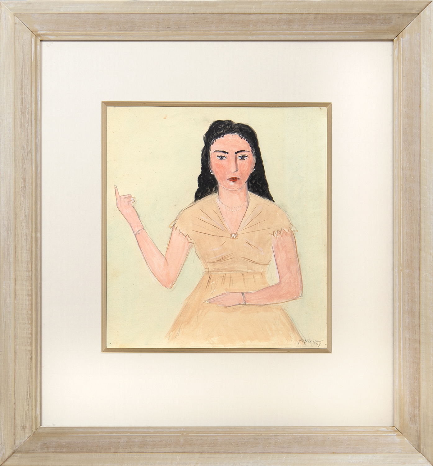 Nikos Nikolaou | Portrait of a woman | MutualArt
