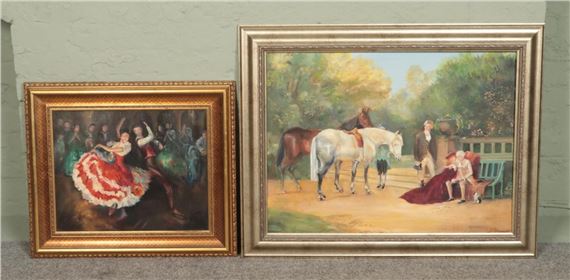 Ken Allsebrook | one featuring flamenco dancers, the other being ...