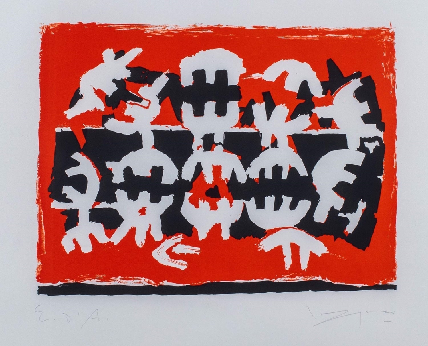 Giuseppe Capogrossi | Opale n. 8 (1971 - 1972) | MutualArt