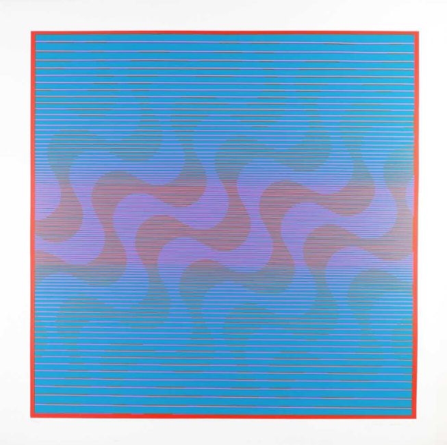 Julian Stanczak | Untitled (1970) | MutualArt