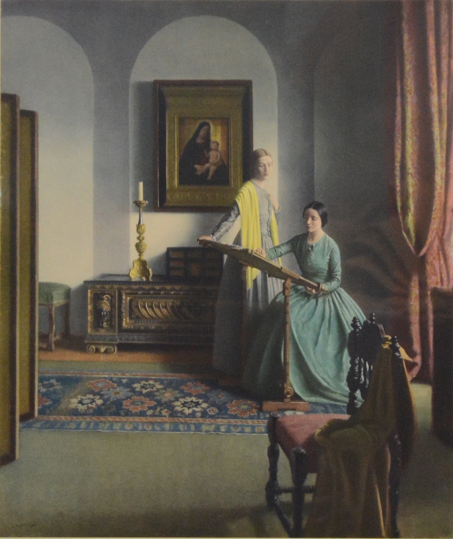 Leonard Campbell Taylor | The Spinning Wheel, and three other prints ...