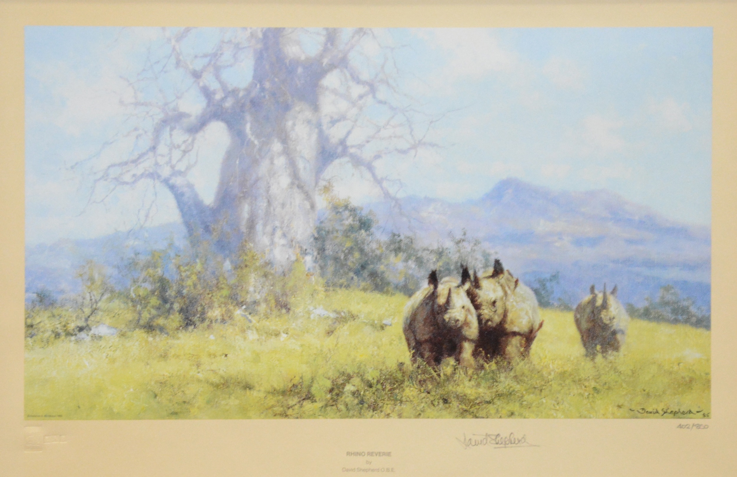 David Shepherd | two prints | MutualArt