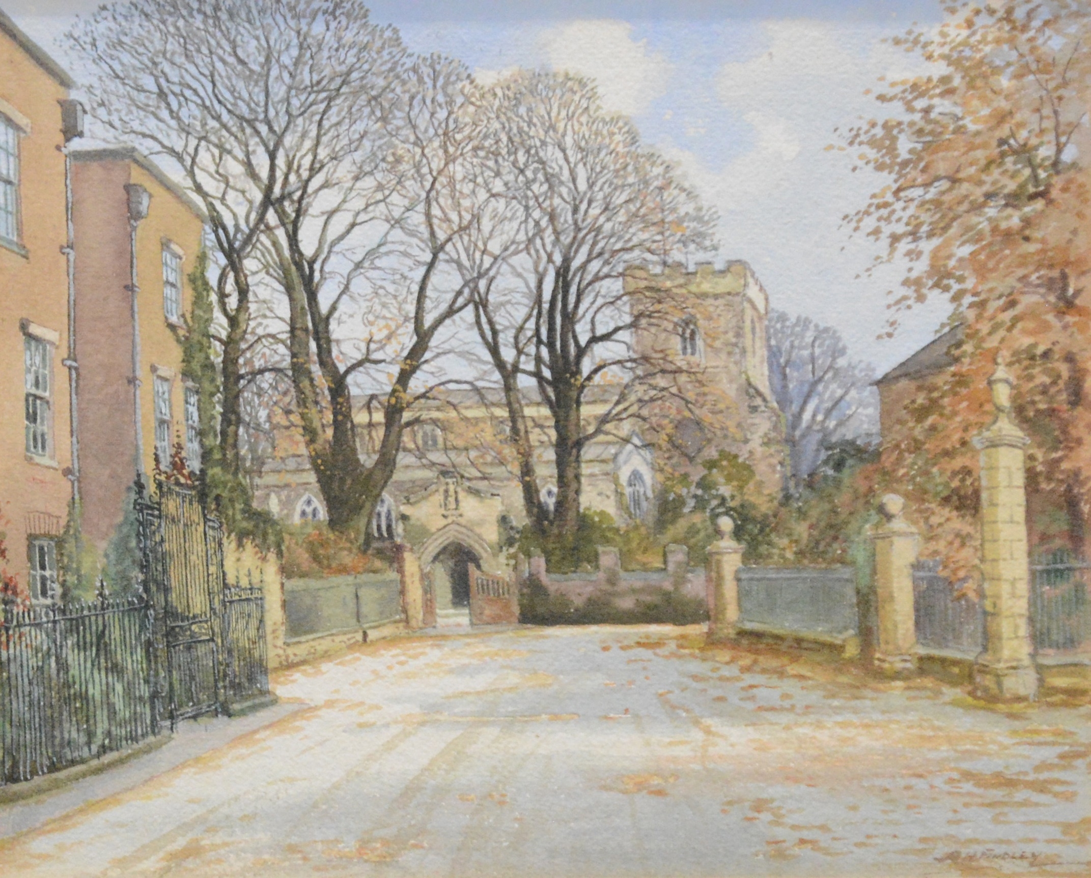 Albert H. Findley | six watercolours of Leicester and the local area ...